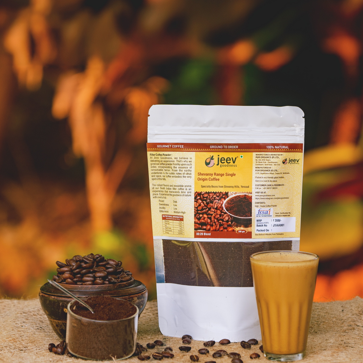 Gourmet South Indian Coffee | Freshly Ground Upon Order | Shevaroy Ran ...